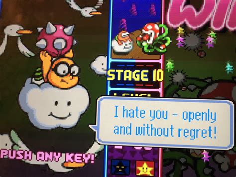 Louie Zong On Twitter My Favorite Line In Tetris Attack Lakitu Is