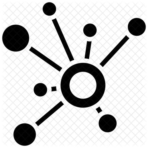 Data Interconnect Icon Download In Glyph Style