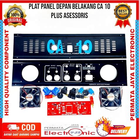 Plat Ca 10 Plus Aksesoris Untuk Power Amplifier Lazada Indonesia