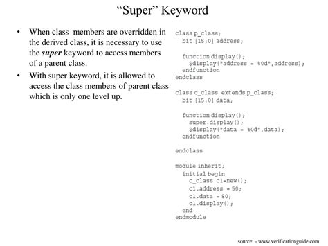 Ppt System Verilog Object Oriented Programming And Classes Powerpoint