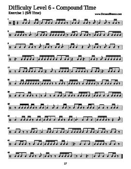 Rhythm Only Book Music Sight Reading Exercises By Dots And Beams