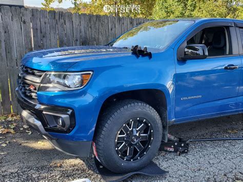 2021 Chevrolet Colorado With 17x9 18 Alloy Ion Style 141 And 26570r17