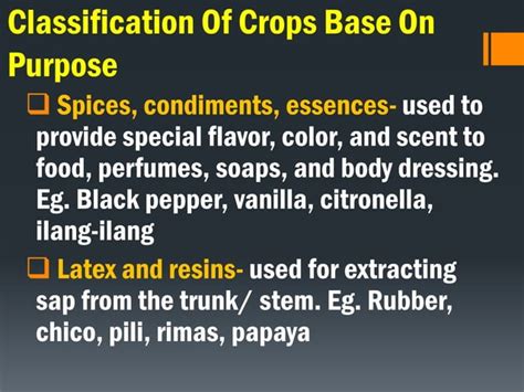 Chapter Classification Of Crops Pdf