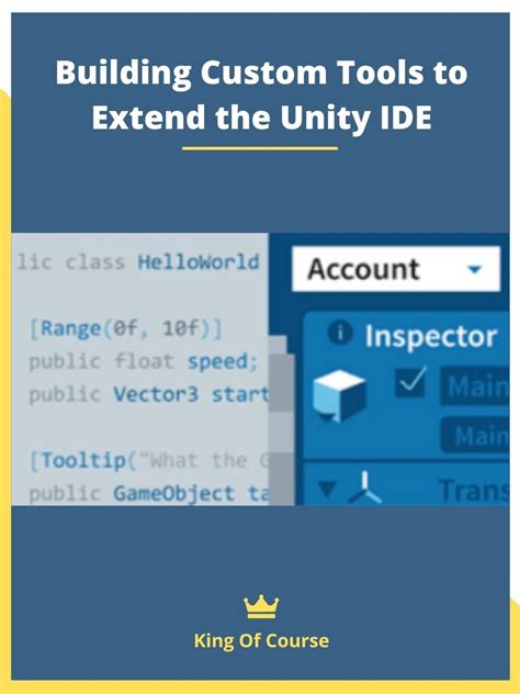 Building Custom Tools To Extend The Unity Ide Loadcourse Best