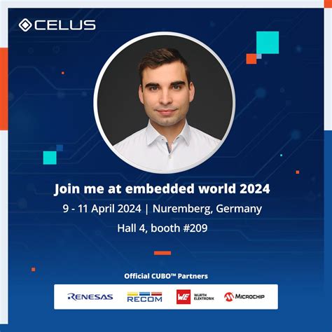 tobias pohl on linkedin are you at embedded world next week come check us out at embedded world…