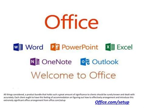 PPT Office Com Setup Enter Office Product Key PowerPoint Presentation ID