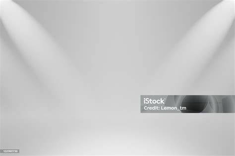 스튜디오 템플릿 및 스포트 라이트 제품 바닥과 간단한 배경에 빈 방 배경 광고를위한 빈 스튜디오 연단 3d 렌더링 0명에 대한 스톡 사진 및 기타 이미지 Istock