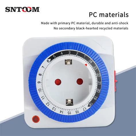 British Standard Timed Socket Automatic Power Off Switch Timer Gmt01a Gr And Smart Chip