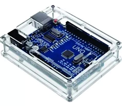 Kit Para Arduino Uno R3 Case Com Parafusos Uno E Cabo Mebuscar Brasil