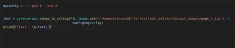 Text Extraction From Pdf Using OCR Optical Character Recognition In Python TO THE NEW Blog