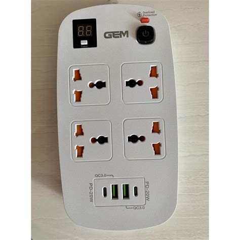 Jual Stop Kontak Prot Usb Type C Charger Timer Colokan Listrik Power Socket Ready Shipping