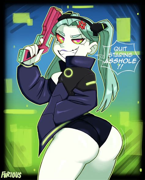 Rule 34 1girls Angry Ass Butt Cybernetics Cyberpunk Edgerunners Cyberpunk 2077 Cyborg