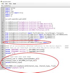 SSI Debug With Loopback Test Documents TES GUI Software Support ADRV ADRV
