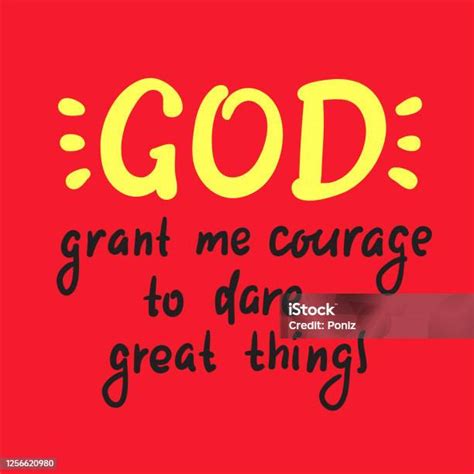 하나님은 나에게 위대한 것들을 감히 용기를 부여 영감 종교 인용 손으로 그려진 아름다운 글자 영감을 주는 포스터 티셔츠 가방 컵 카드 전단지 스티커 배지를 인쇄하세요 T