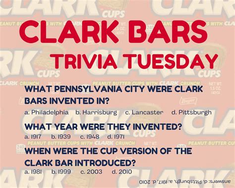 Lets Learn About A Candy Near To Our Hearts Clark Bars Candy Favorites