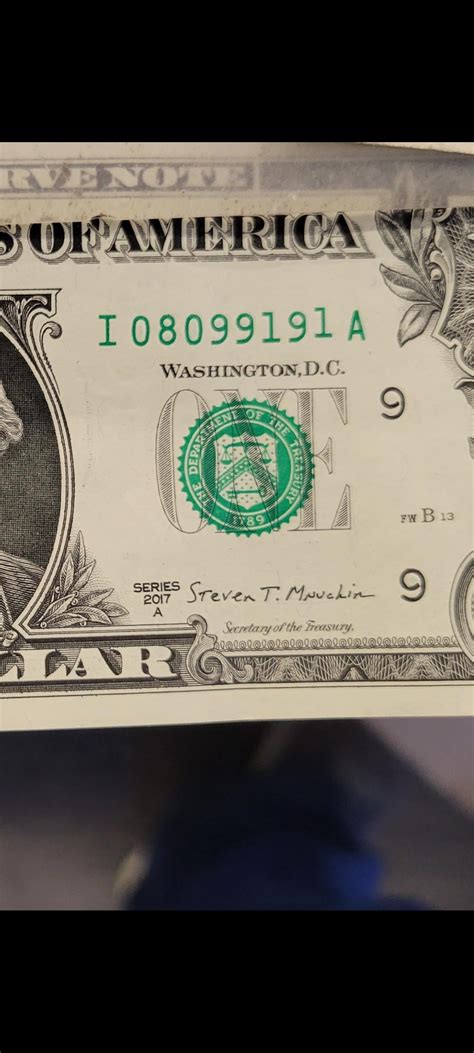Last 1 Appears To Be Misaligned Just Started Looking At Serial Numbers