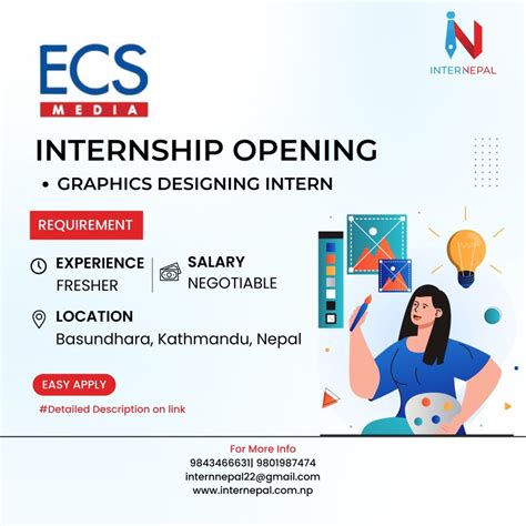 Intern Nepal On Linkedin Graphicsdesign Internshipopportunity