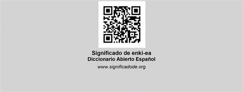 Enki Ea Diccionario Abierto De Español