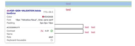 Custom Validation With JS XM Community