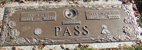Elvin Delos Dee” Pass 1926 1998 Memorial Find A Grave