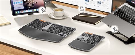 Protoarc Bluetooth Ergonomic Keyboard Wireless Ergonomic