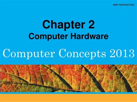 ppt chapter 2 computer hardware powerpoint presentation free