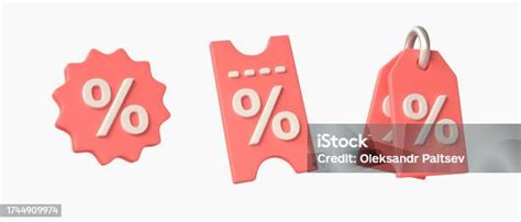 퍼센트 Signspecial 제안이 있는 3d 판매 태그 아이콘 플래시 판매 아이콘입니다 백분율 태그 집합입니다 3d 렌더링 3차원 형태에 대한 스톡 사진 및 기타 이미지