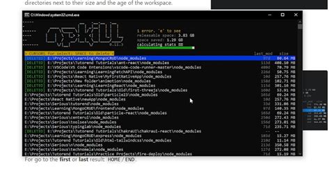 Delete Node Modules Like A Pro