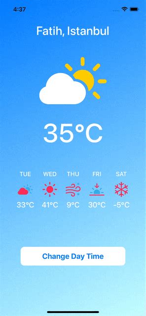 Github Canercagriswiftui Weather App