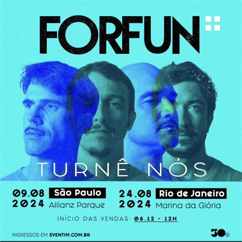 Ingressos Forfun 2024 Turnê NÓs