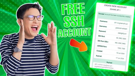 How To Create Free Ssh Websocket Account Youtube