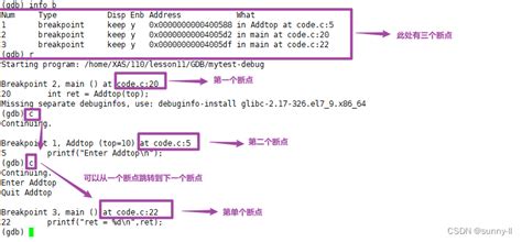 【linux】gdb保姆级调试指南（什么是gdb？gdb如何使用？）gdb教程 Csdn博客