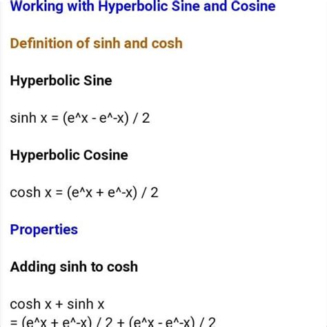 Hyperbolicfunctions On Tumblr