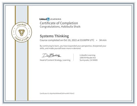 Habibulla Shaik On Linkedin Certificate Of Completion