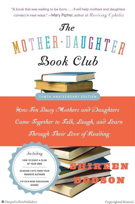 The Mother Daughter Book Club Rev Ed Paperback Mother Daughter Book Club Book Club Mother