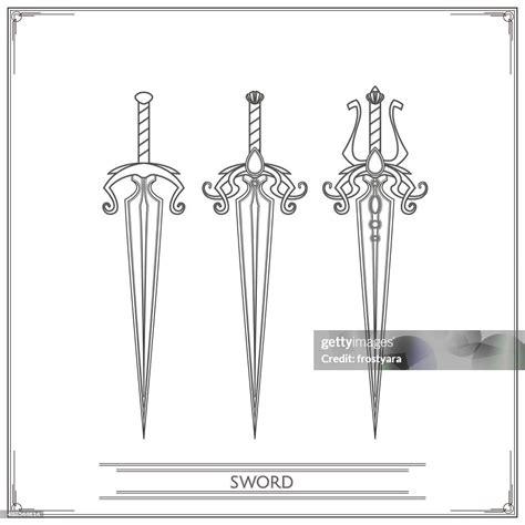 Fantasy Sword Drawing