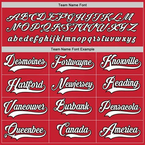 Custom Red White Black Hockey Jerseywincustomfashion Baseball Jerseys