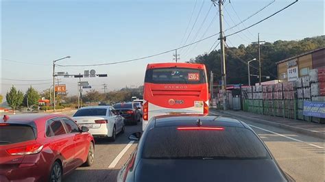 영동고속도로 용인톨게이트에서 능원교차로까지 Youtube
