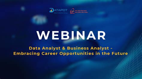 Webinar Data Analyst And Business Analyst Datapot And Ptit