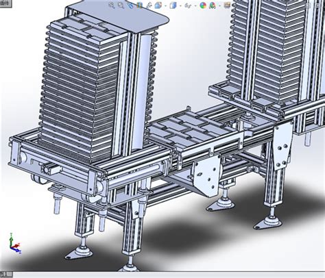托盘自动化上下料设备设计模型3D模型下载 三维模型 STEP模型 制造云 产品模型