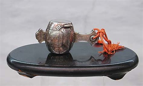 Lot Japanese Silver Ceremonial Mallet