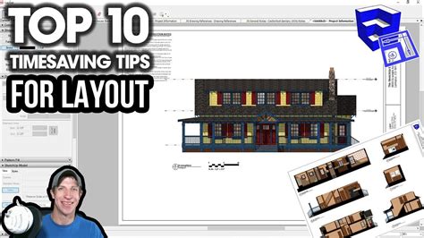 Top 10 Timesaving Tips For Layout Sketchup And Layout Tutorial Save Time And Effort The