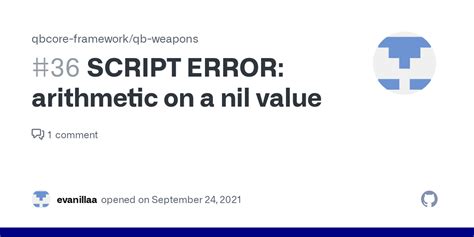 Script Error Arithmetic On A Nil Value · Issue 36 · Qbcore Framework