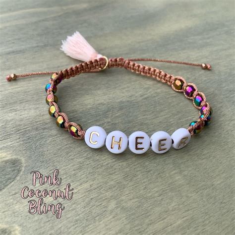 Cheer Bracelets Etsy