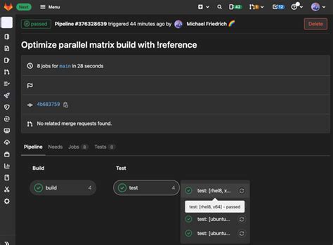 Efficient Pipelines In GitLab CI CD Parallel Matrix Builds Reference