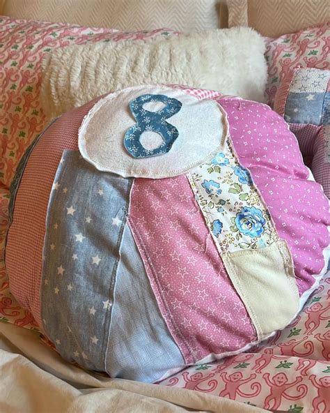 Custom Homemade 8 Ball Pillow Etsy Patchwork Clothes Sewing