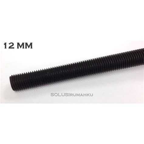 Jual Long Drat 12 Mm As Drat Baut Panjang 1 Meter Long Bolt Shopee Indonesia