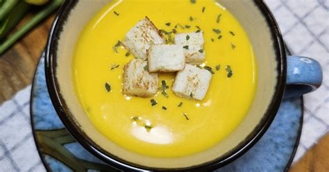 단호박스프 우유 생크림 넣은 단호박 크림 수프 단호박 요리