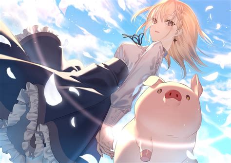 Jess And Pig Buta No Liver Wa Kanetsu Shiro Drawn By Mashimasaki