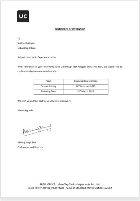 Siddharth Gupta On Linkedin Urbanclap Internship